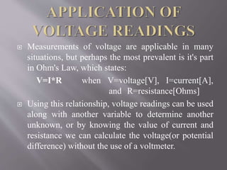 Voltmeter - Measurement and Instruments | PPTX