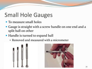Measurements and precision measuring devices | PPTX