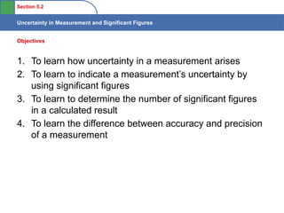 Measurements and significant figures - chemistry | PPTX