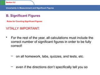 Measurements and significant figures - chemistry | PPTX