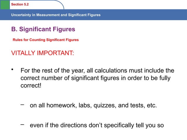 Measurements and significant figures - chemistry | PPTX