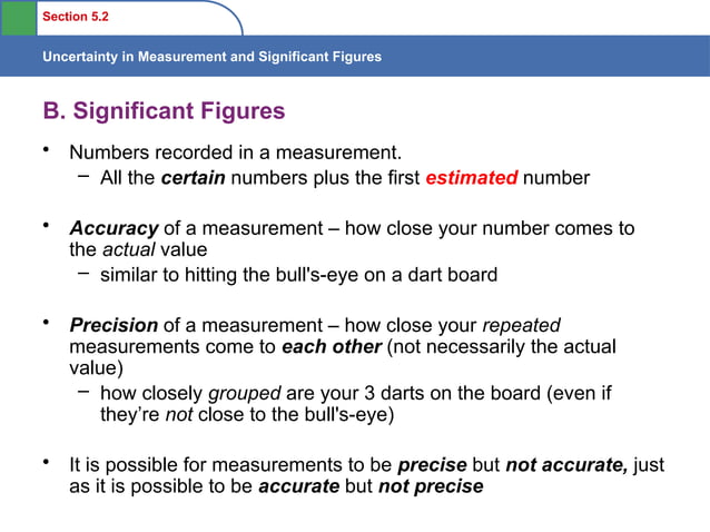 Measurements and significant figures - chemistry | PPTX