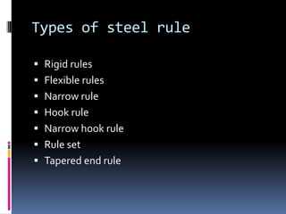 Measurements and steel rules | PPTX