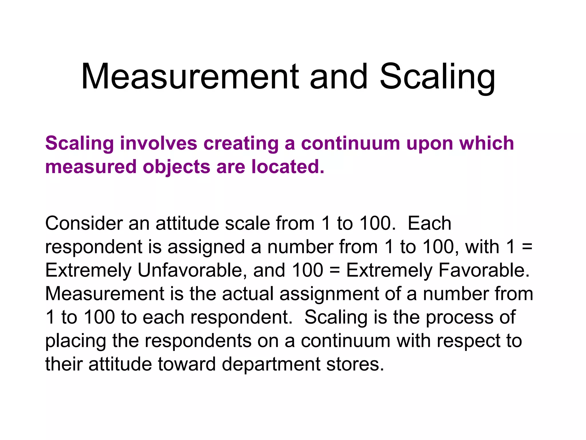 Measurement scales | PPT