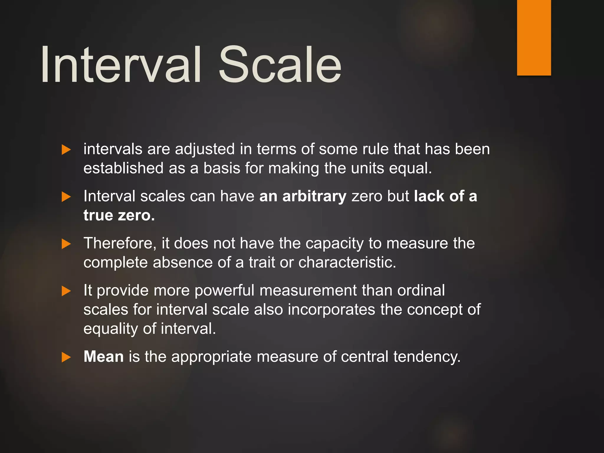 Measurement scales | PPTX