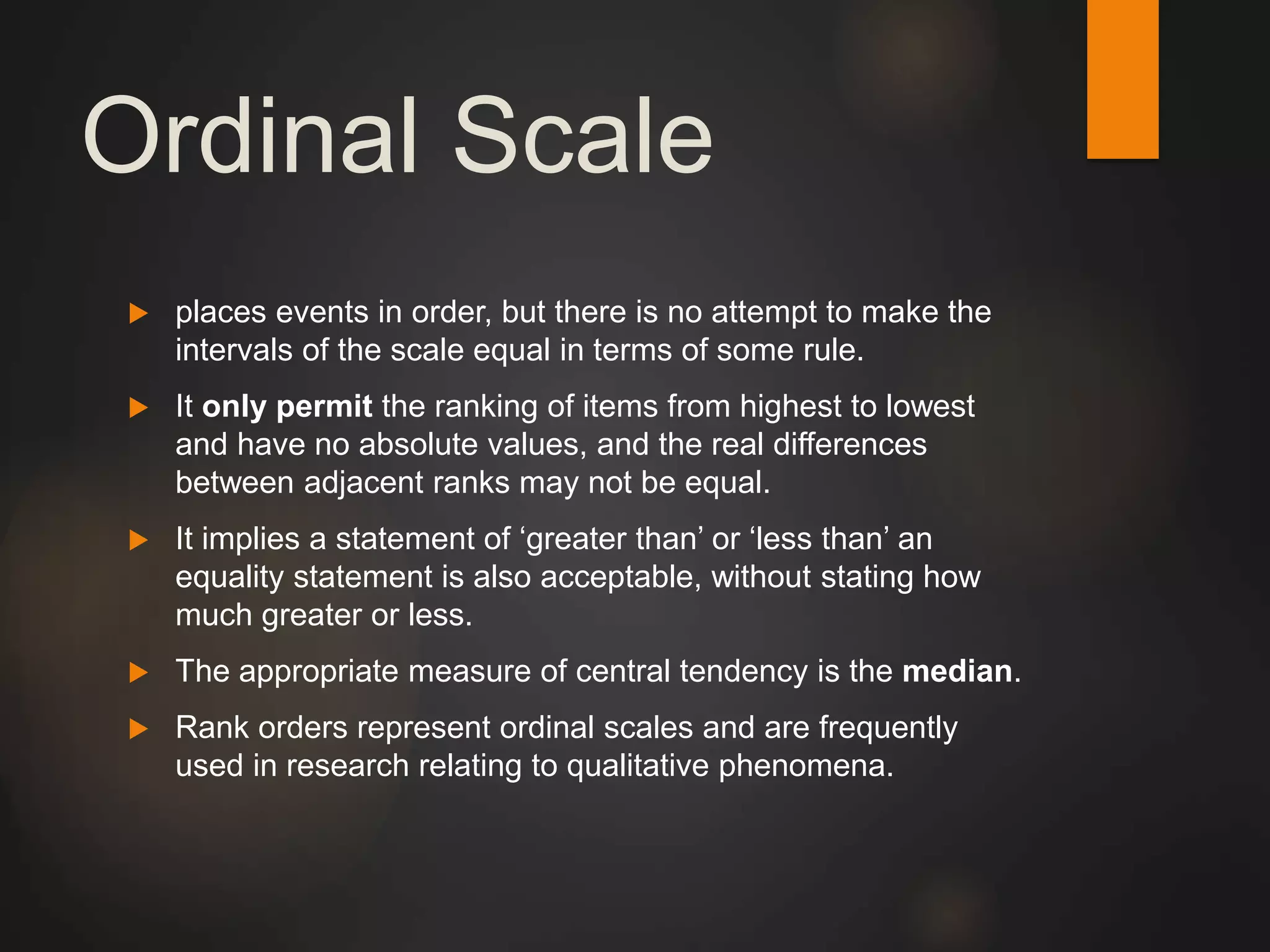 Measurement scales | PPTX