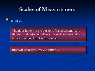 Statistics for business and economics Measurement scales.ppt