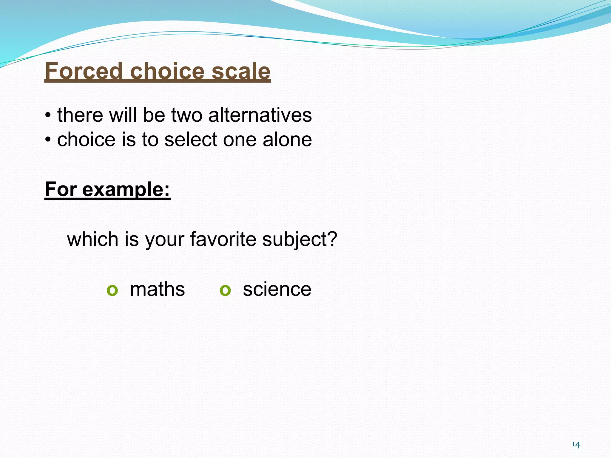 Measurement Scales in Research | PPTX
