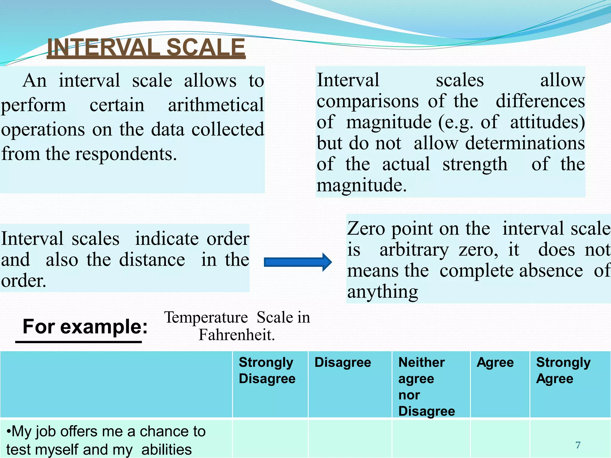 Measurement Scales in Research | PPTX