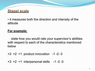 Measurement Scales in Research | PPTX