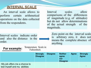 Measurement Scales in Research | PPTX