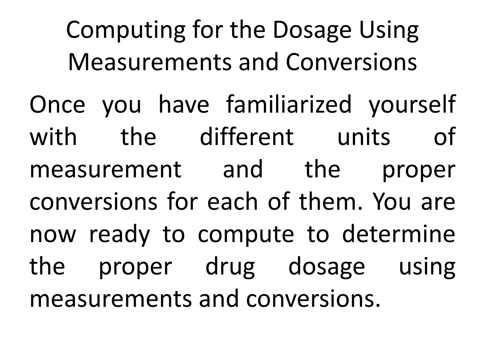 MEASUREMENTS & CONVERSION caregiving.pptx