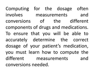 MEASUREMENTS & CONVERSION caregiving.pptx
