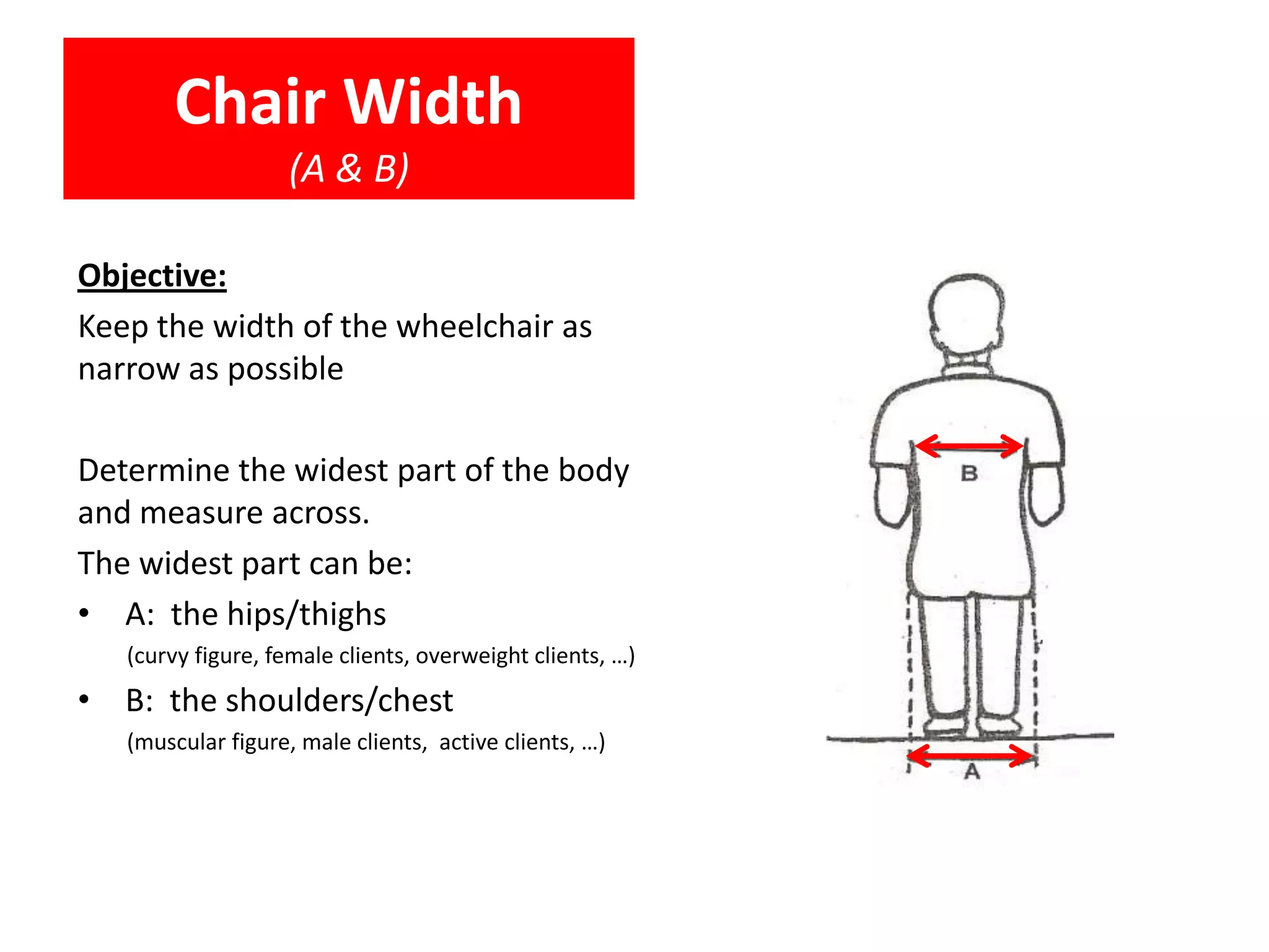 Measurements for prescription of wheelchair | PPTX