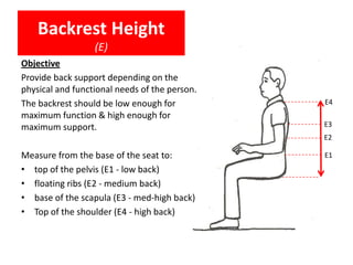 Measurements for prescription of wheelchair | PPTX