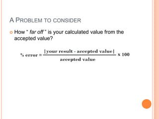 Measurements in chemistry | PPTX