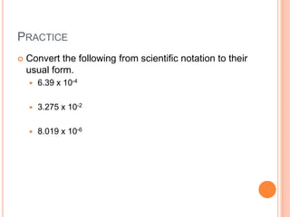 Measurements in chemistry | PPTX