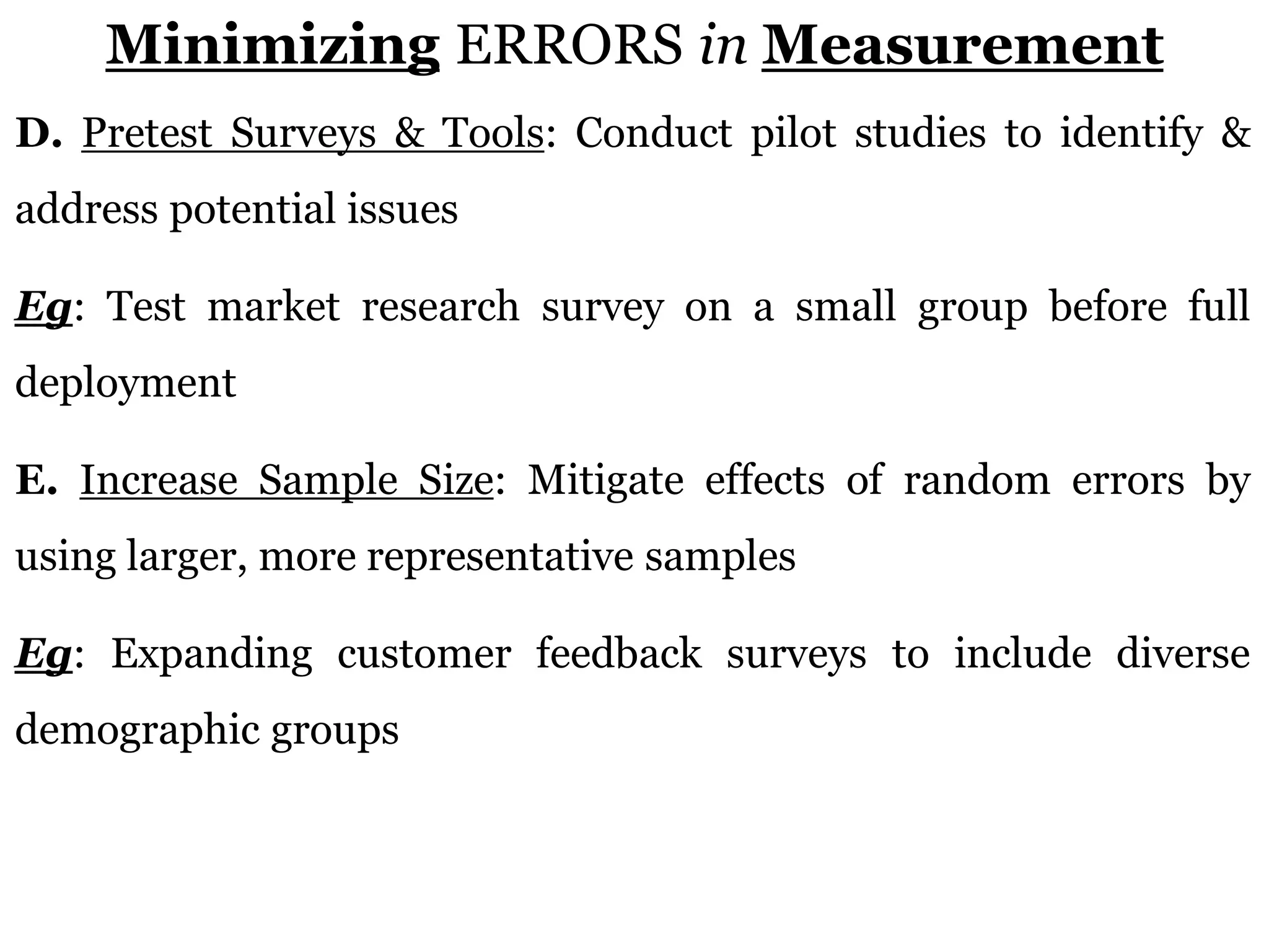 DEFINITION, MEANING, USES, TYPES, ERRORS & TESTS OF MEASUREMENT IN ...