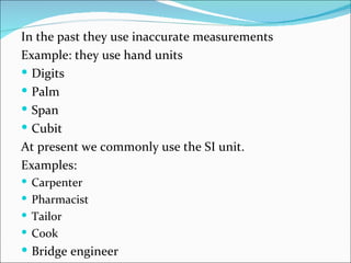 Measurements, length, area and volume | PPT