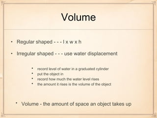 Measurement slideshow ppt | PPT