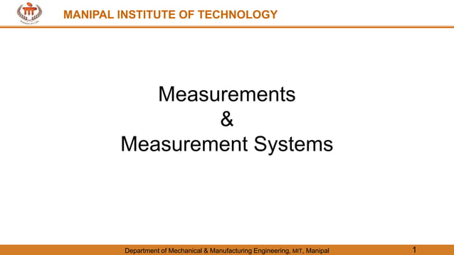 Measurements & Measurement .Systems.pptx