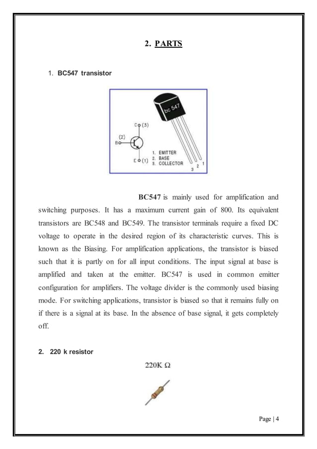 A Measurements Project on Light Detection sensor | DOCX | Computer Peripherals | Computing