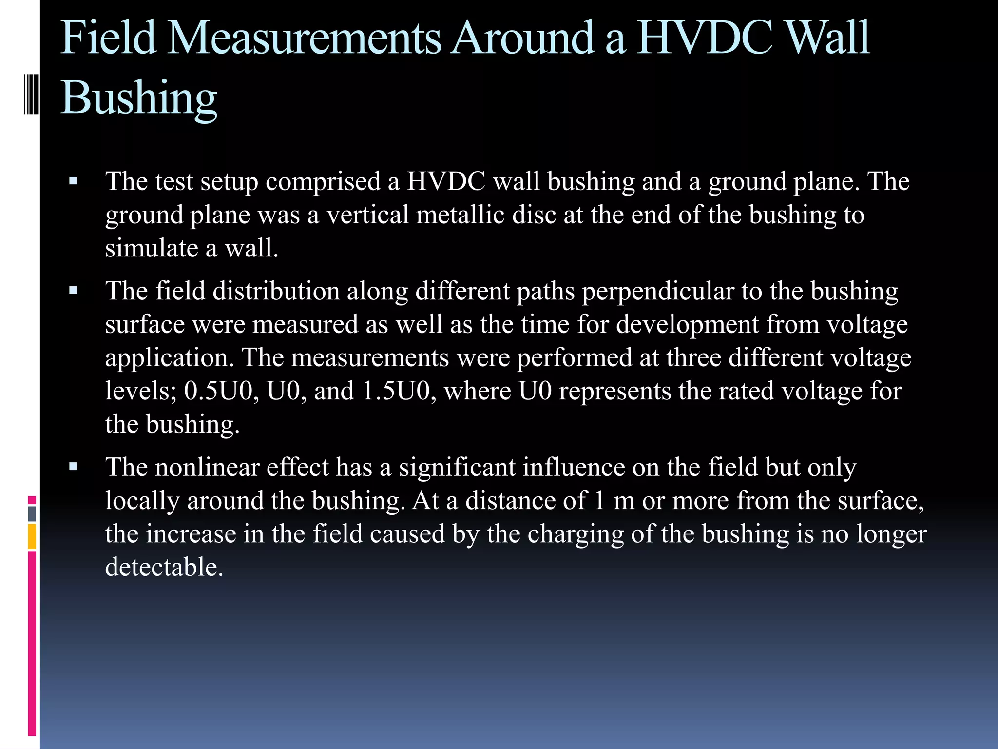 Measurements of high voltage dc | PPTX