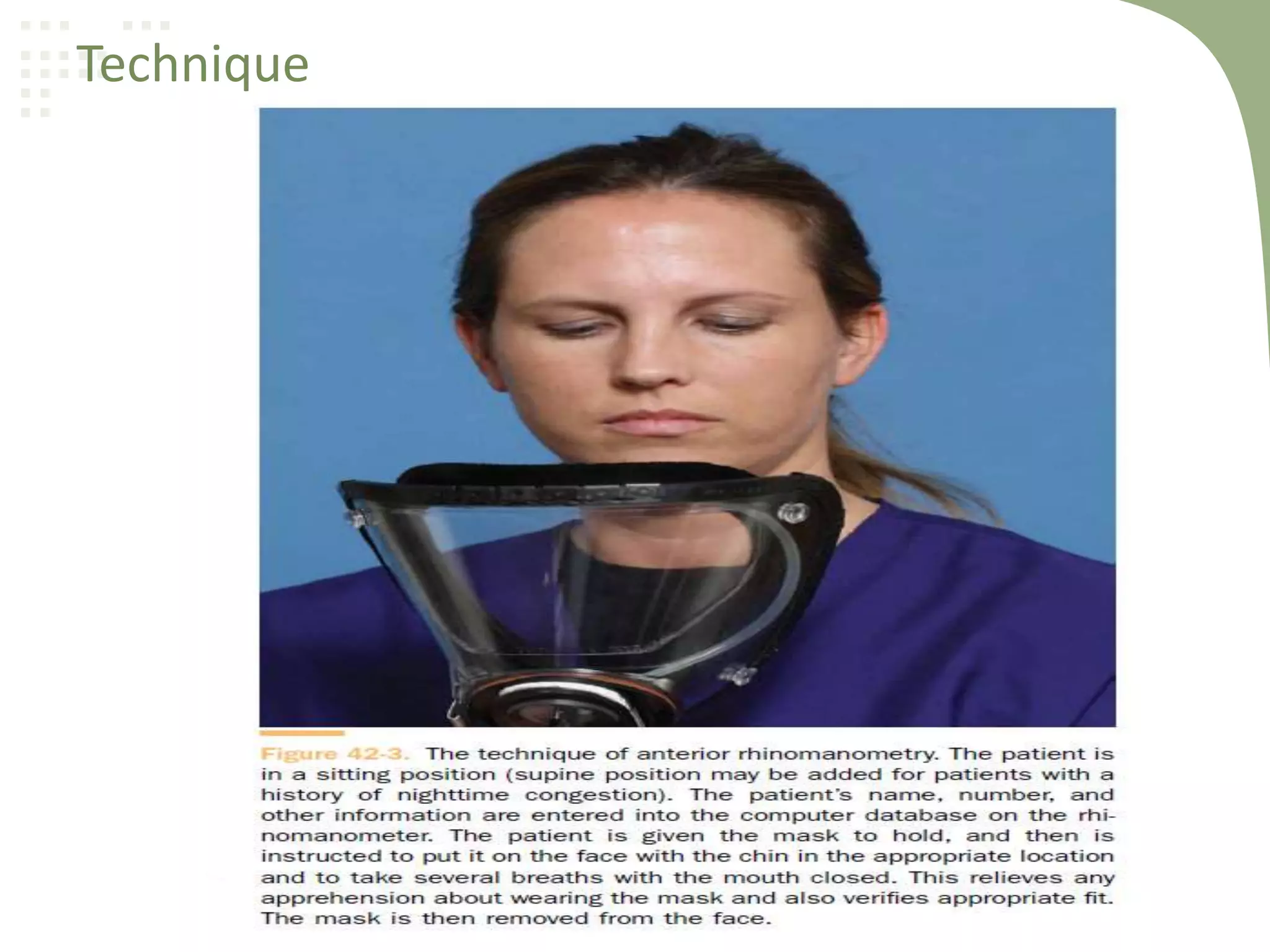 Measurements of nasal airway(dr ravindra daggupati),rhinomanometry ...
