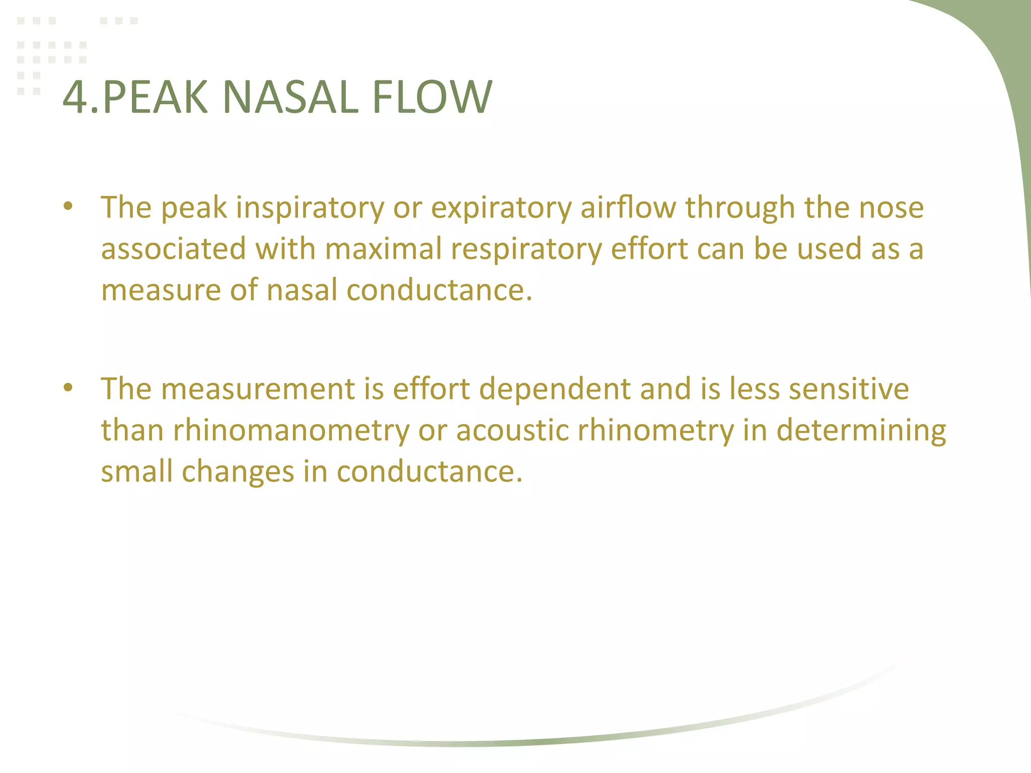 Measurements of nasal airway(dr ravindra daggupati),rhinomanometry ...