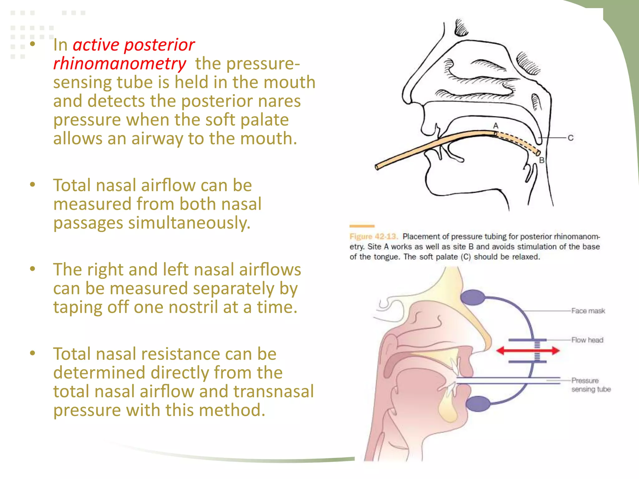 Measurements of nasal airway(dr ravindra daggupati),rhinomanometry ...