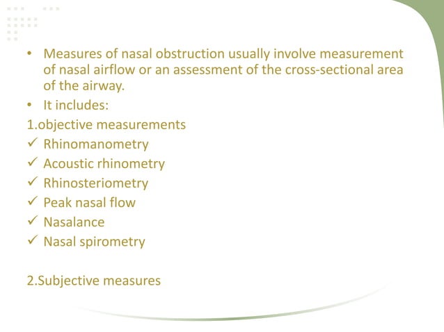 Measurements of nasal airway(dr ravindra daggupati),rhinomanometry ...