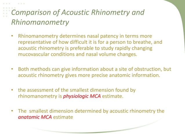 Measurements of nasal airway(dr ravindra daggupati),rhinomanometry ...