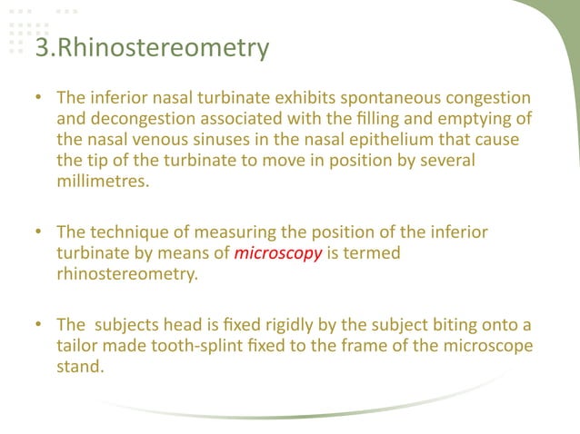 Measurements of nasal airway(dr ravindra daggupati),rhinomanometry ...