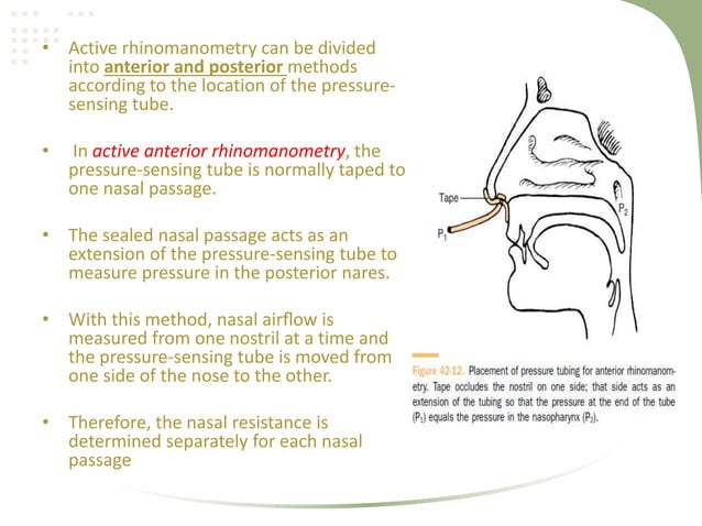 Measurements of nasal airway(dr ravindra daggupati),rhinomanometry ...