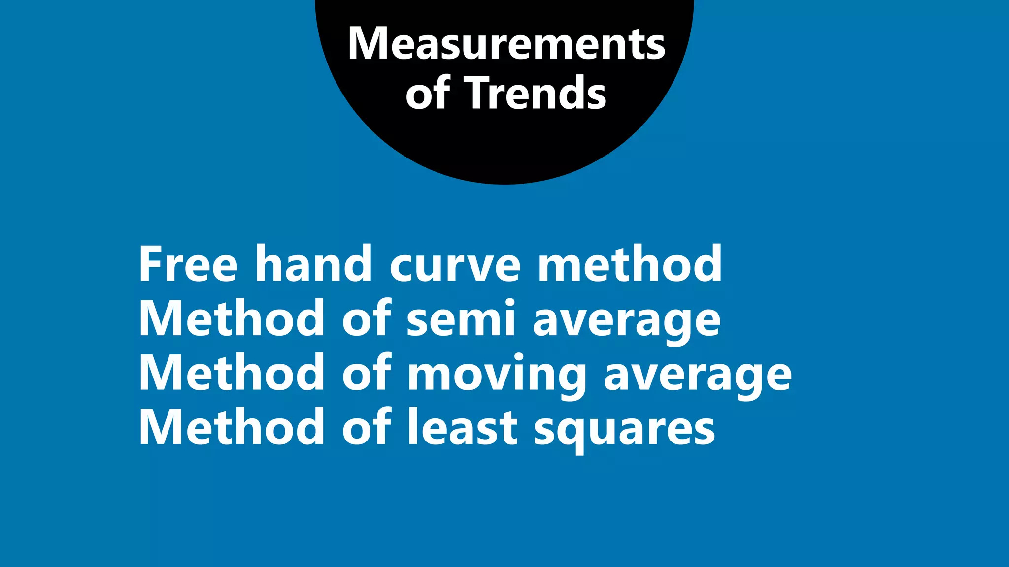 Measurements of trends | PPTX