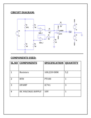 Measurements report | PDF