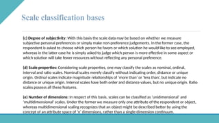 Measurements & Scaling Techniques in Research | PPT