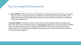 Measurements & Scaling Techniques in Research | PPTX