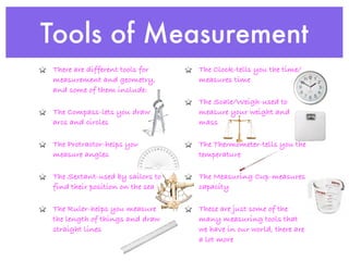 Measurement Summative | KEY