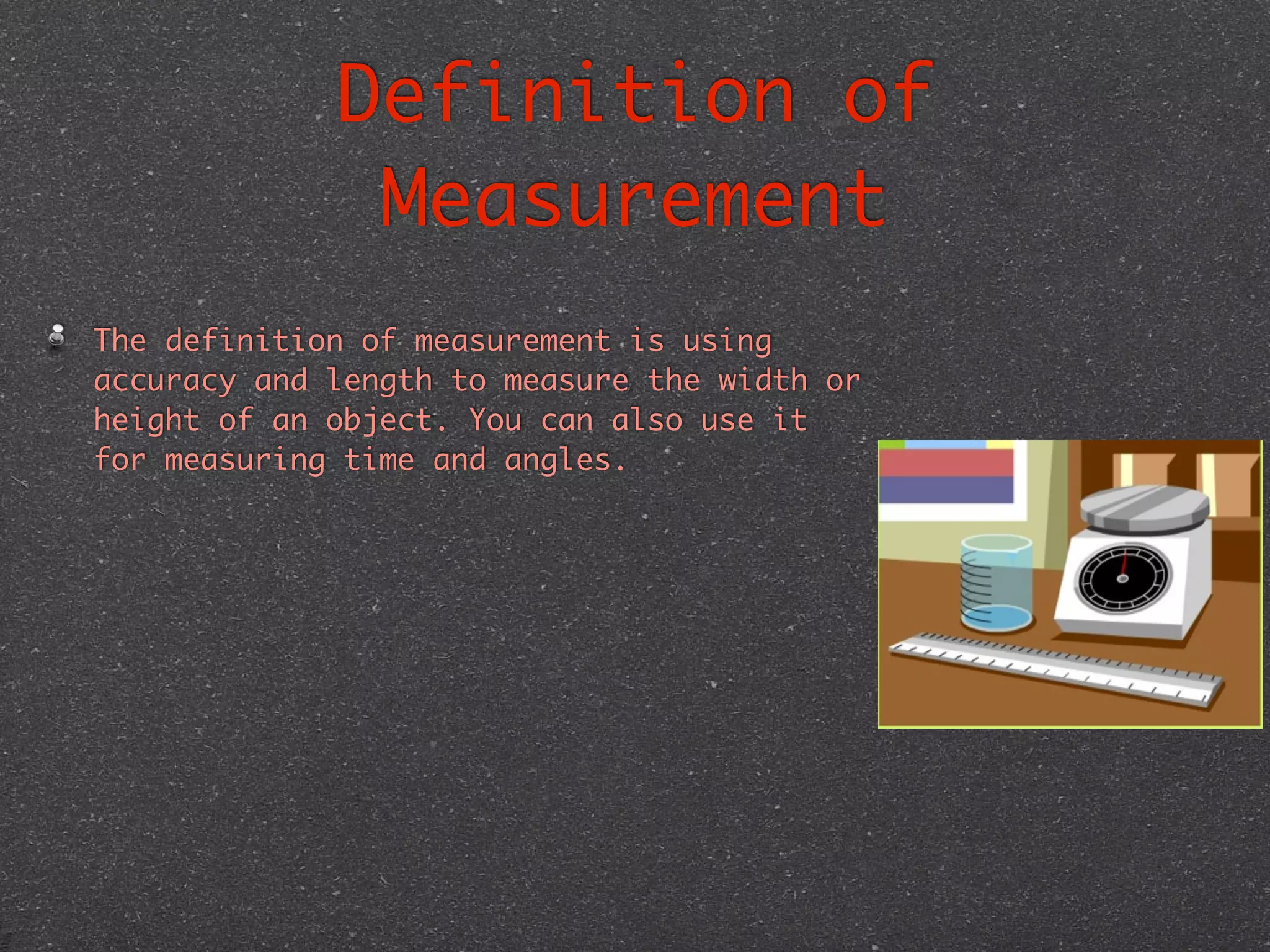 Measurement summative assessment | KEY