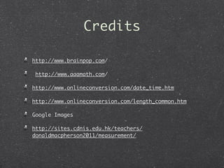 Measurement summative assessment | KEY