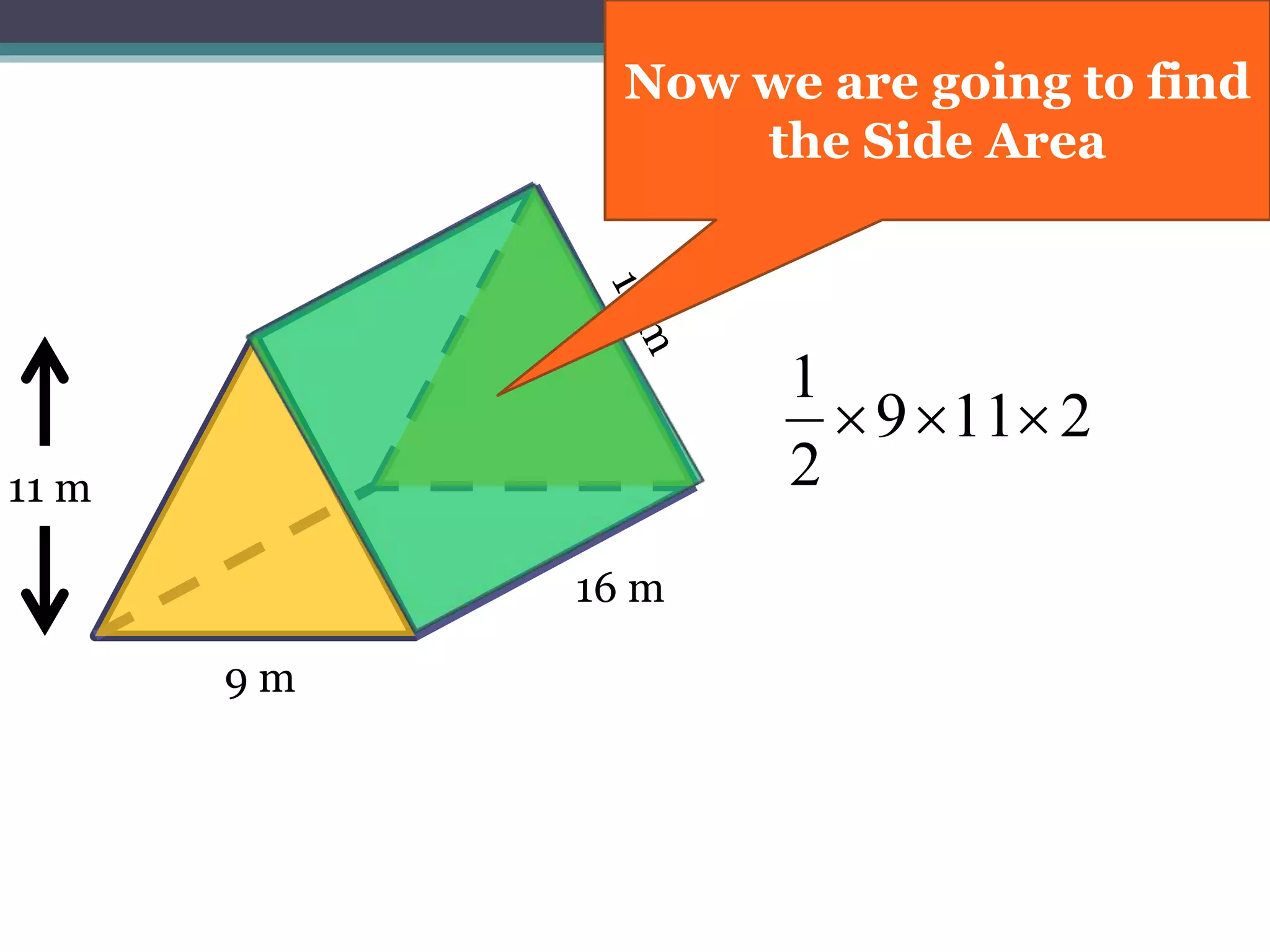 Surface Area of Triangular Prism 1 | PPTX