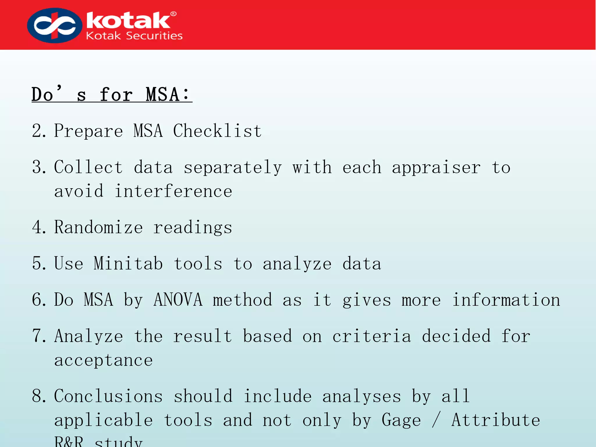 Measurement system analysis | PPT