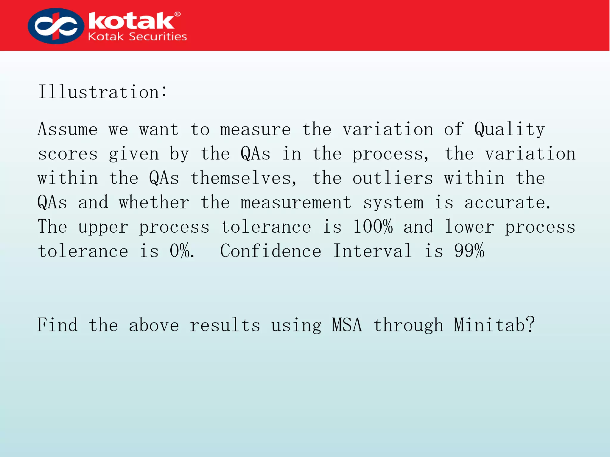 Measurement system analysis | PPT