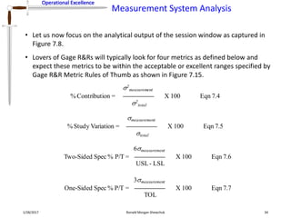 Measurement System Analysis | PPTX