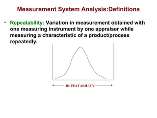 Measurement system analysis | PPT