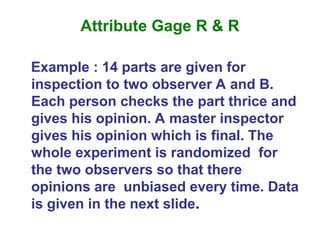 Measurement System Analysis with definitions | PPT