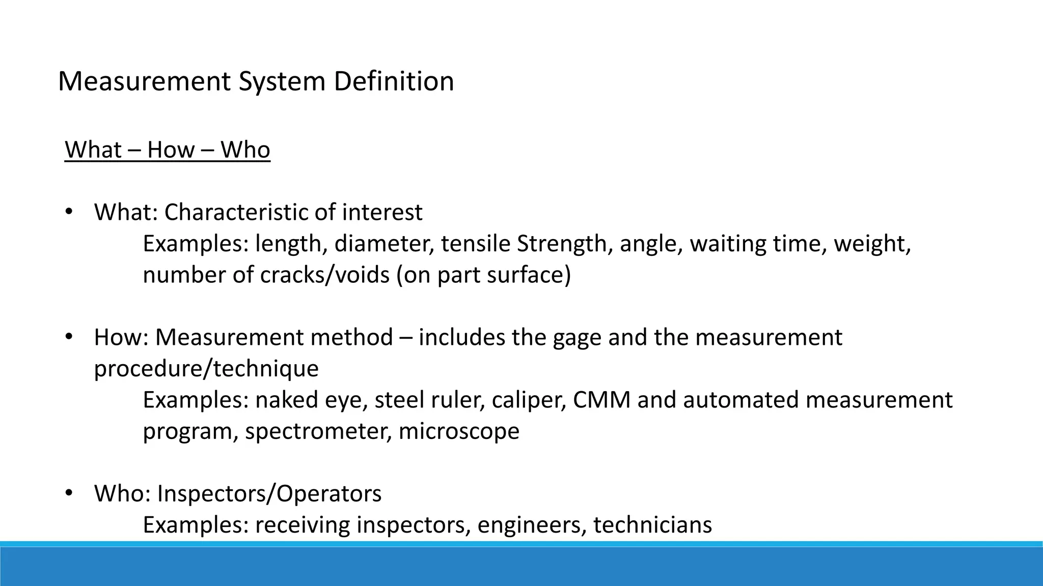 Measurement Systems Analysis - Variable Gage R&R Study Metrics ...