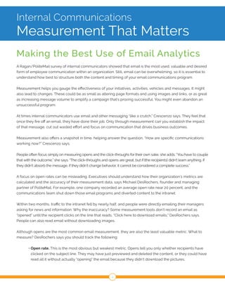 Measurement That Matters - #InternalComms #CI | PDF