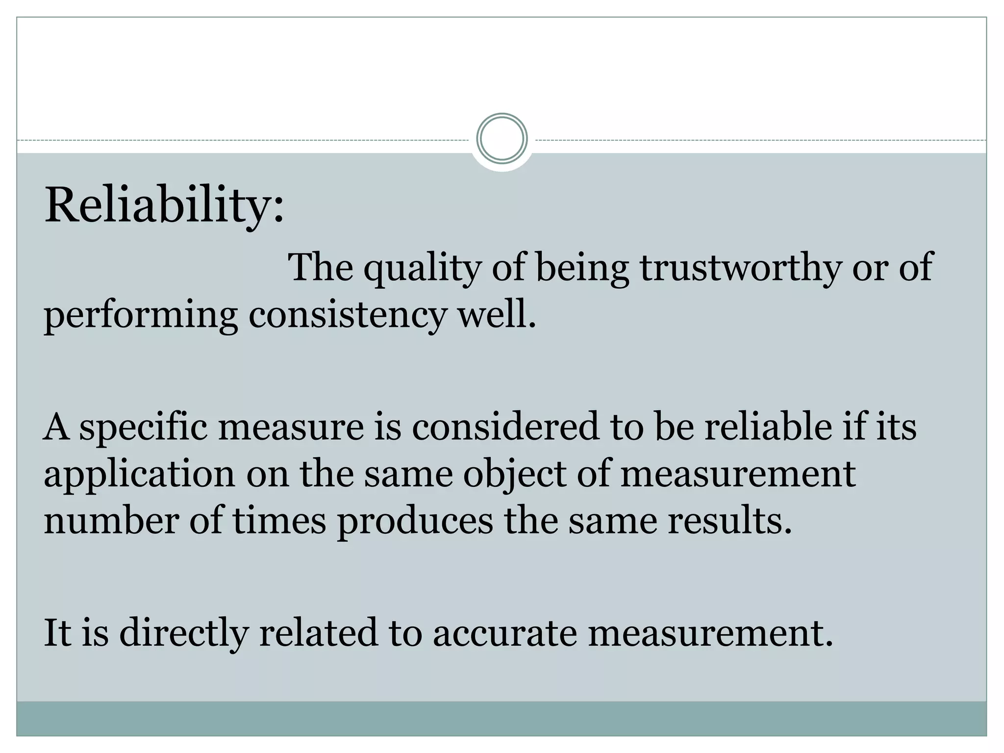 Measurement theory. | PPTX